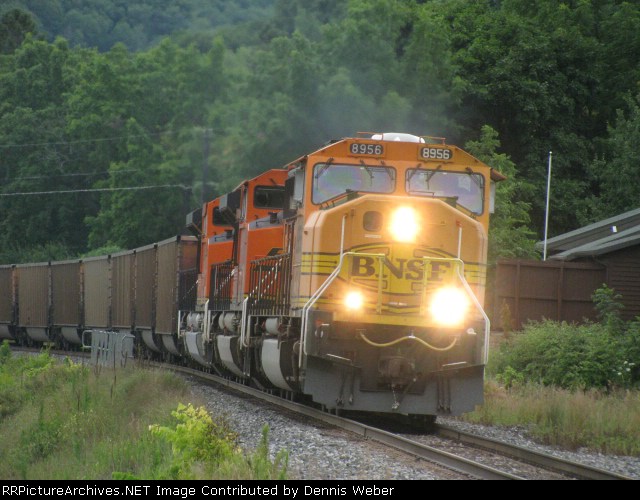 BNSF 8956 CP's River Sub.
